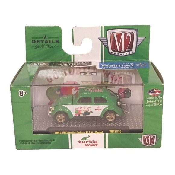 M2 Machines | Toys | M2 953 Volkswagon Beetle Deluxe Usa Vw Diecast ...